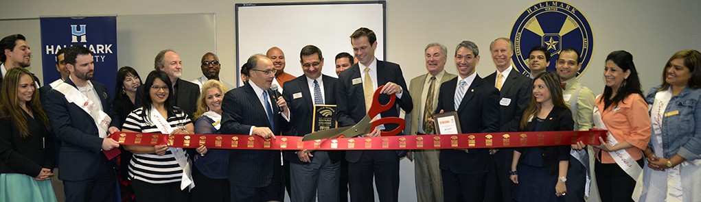 Ribbon Cutting Ceremony SAHCC - Hallmark University